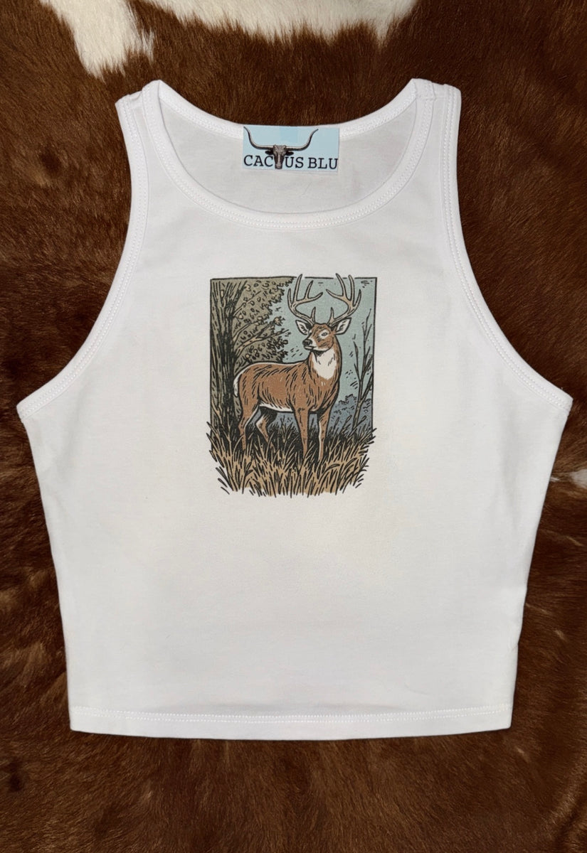 Buck Tank Top – Cactus Blu